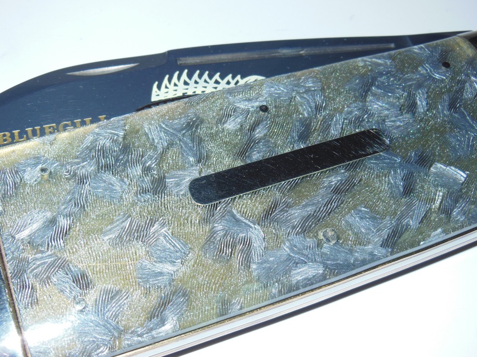 Bulldog Giant 8.5" Display Sunfish Knife Crystal Synthetic/Bluegill ...