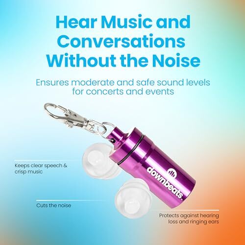 High Fidelity Ear Plugs for Hearing Protection - Discreet Clear Ear Plugs for... | eBay