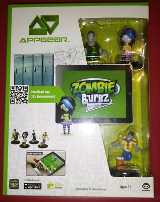 New APPGEAR Zombie Burbz High Multi Mobile App iOS/Android Video Game ...