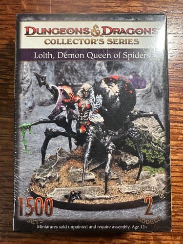 Lolth Demon Queen Spiders Collector Series Collectors Gale Force Nine ...