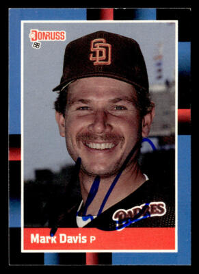 Mark Davis signed auto 1988 Donruss #64 San Diego Padres | eBay
