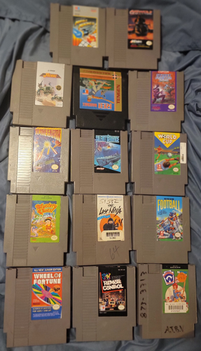 nintendo video games lot bundle NES (14 Games) | eBay
