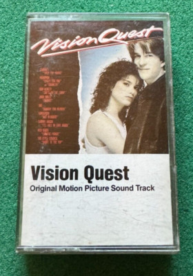 Vision Quest - Soundtrack Audio Cassette Tape 1985 Madonna JOURNEY Dio ...