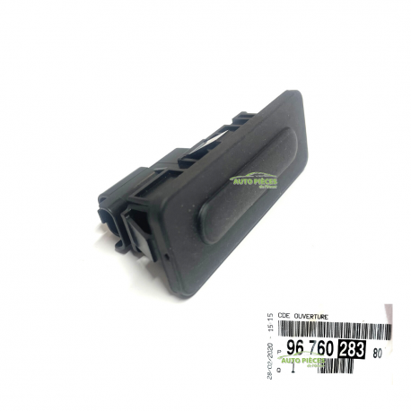 BOUTON COMMANDE MICROCONTACTEUR HAYON PEUGEOT 3008 9676028380 ORIGINE ...