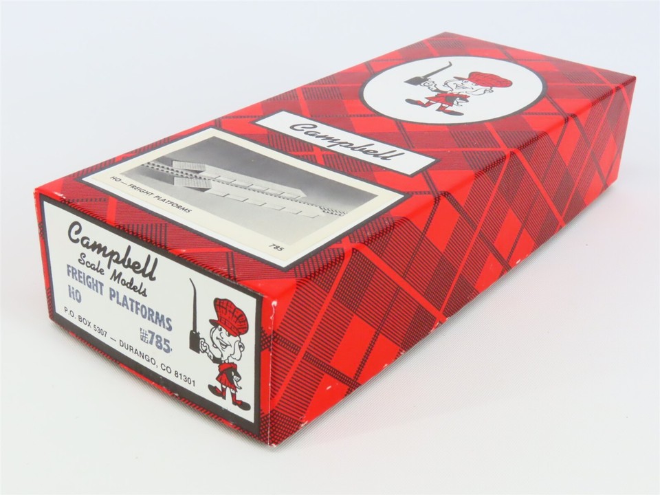 HO 1/87 Scale Campbell Scale Models Kit #785 Freight Platforms | eBay