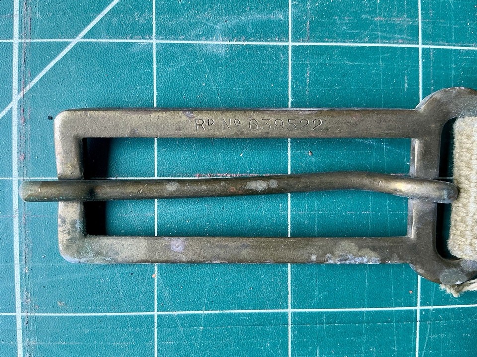 Original British Army 37 Pattern Pair of Webbing Brace Attachments ...