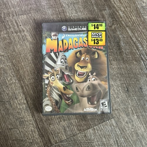 Nintendo GameCube Madagascar Tested & Working Activision 2005 ...
