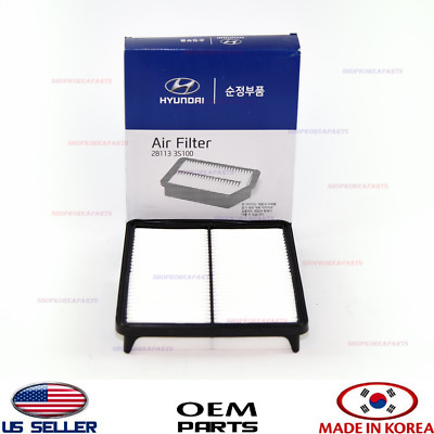 Genuine Engine Air Filter OEM SONATA HYBRID / KIA OPTIMA CADENZA ...