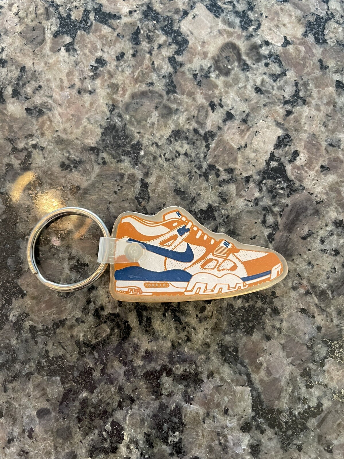 RARE Vintage NIKE SHOE KEYCHAIN VINTAGE KEY Ring Chai… - Gem