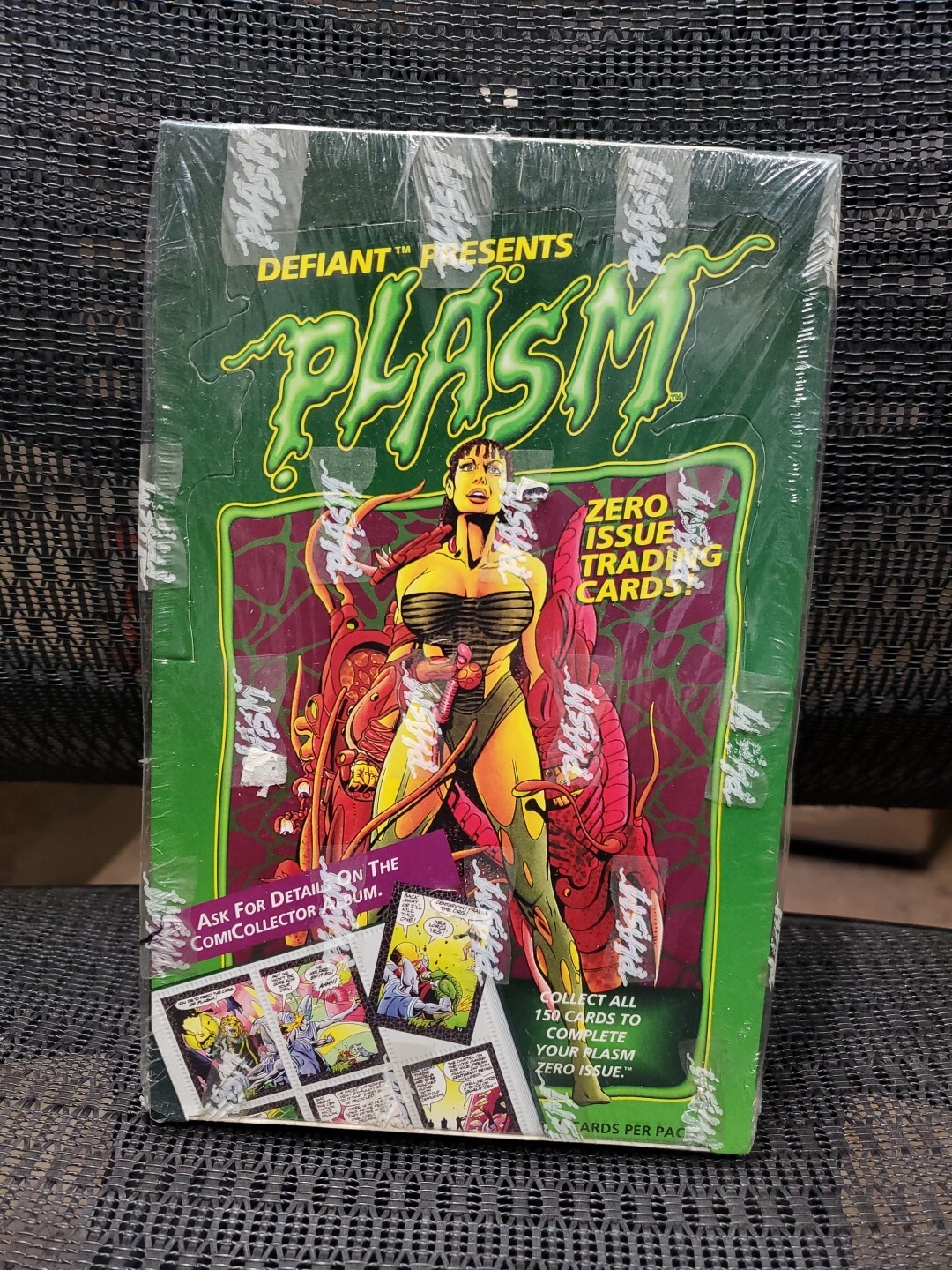 Defiant Presents Plasm Zero Issues Trading Cards Beyond Imaginary Limit ...