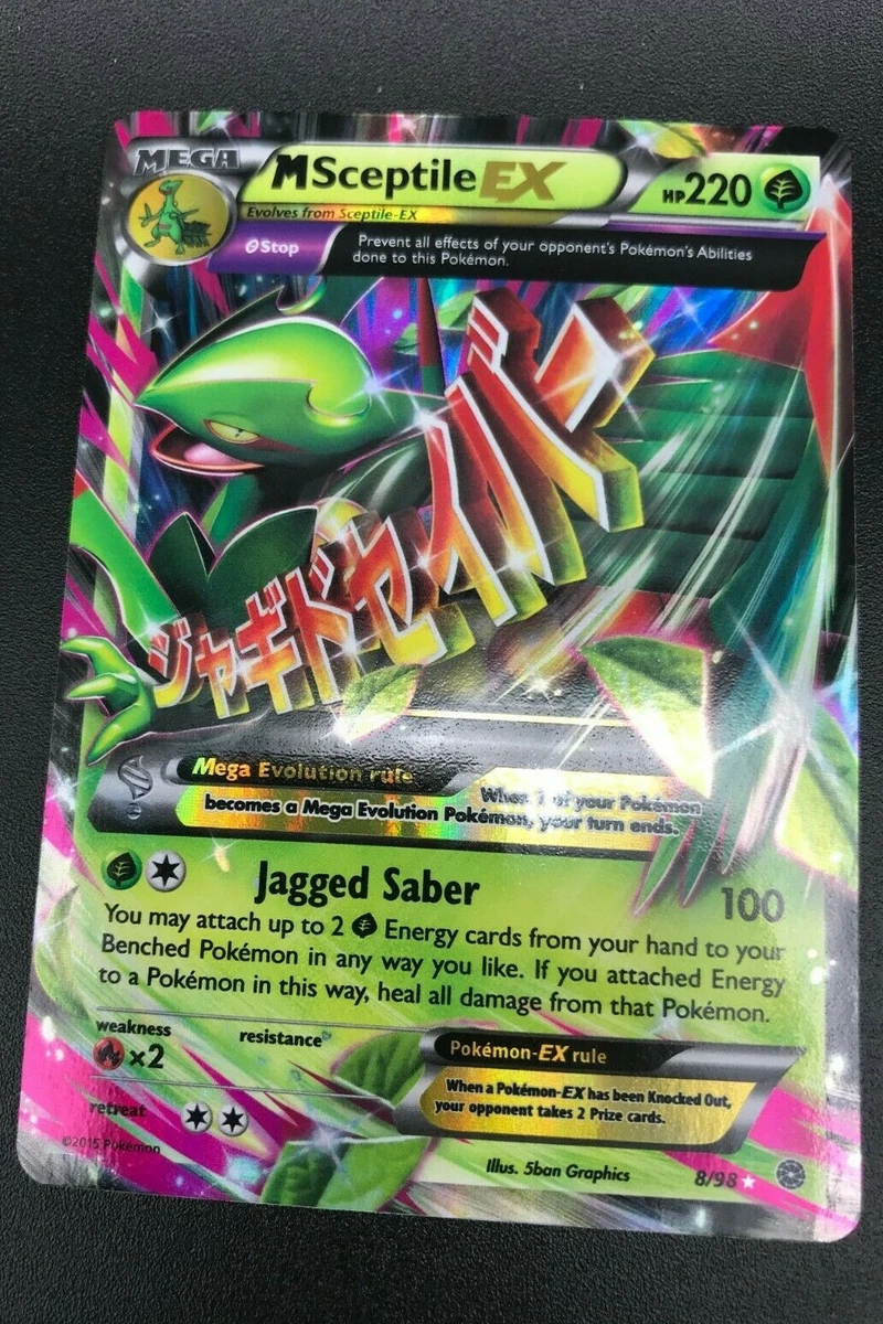 Pokemon Mega Sceptile Card