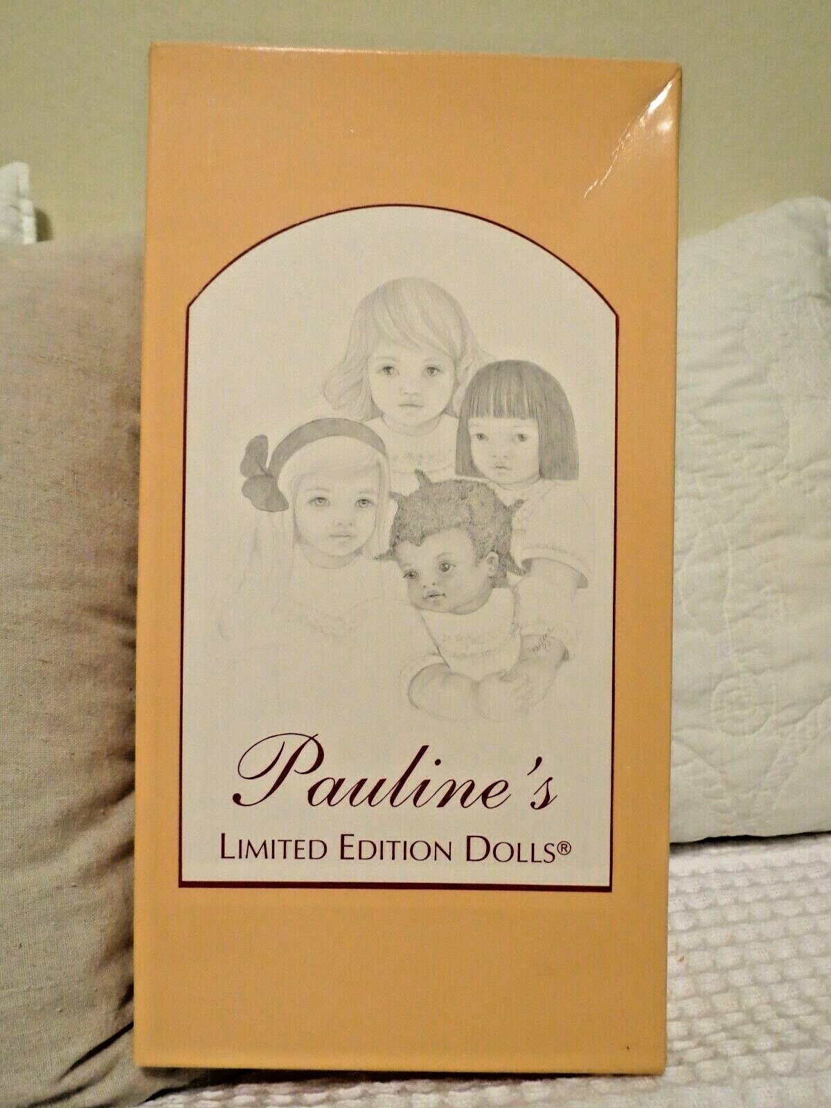 Pauline’s Limited Edition Dolls - Hallie #458/950 NIB COA 12" Porcelain ...
