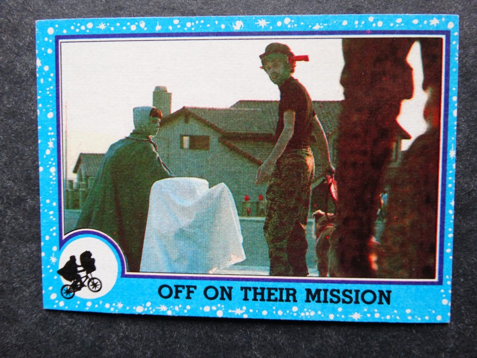 1982 Topps E.T. The Extra Terrestrial Trading Card Complete Your Set U ...