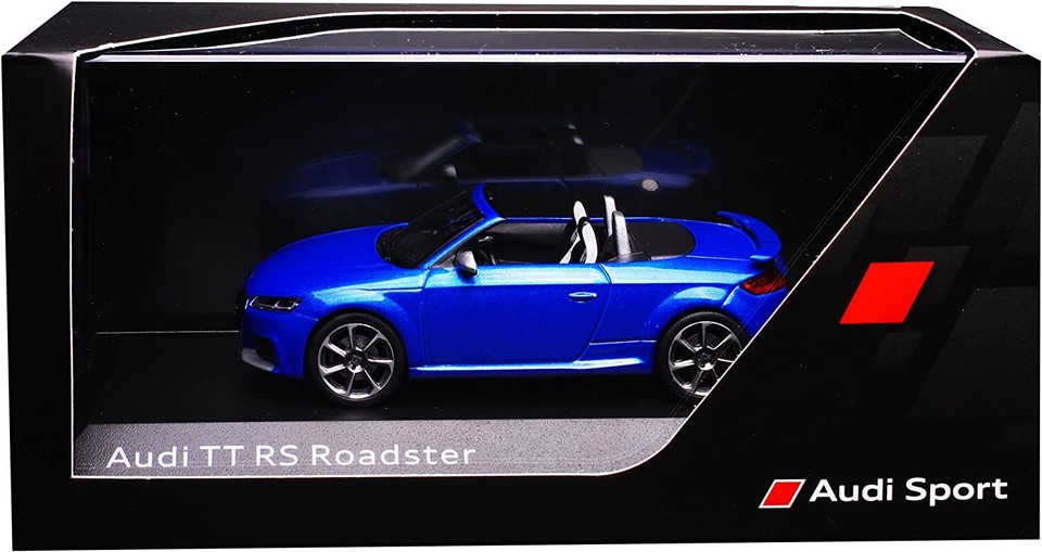 Audi TT RS Roadster 3 Quattro 2017 Ara Blue Metal Iscale 501.16.105.32 ...