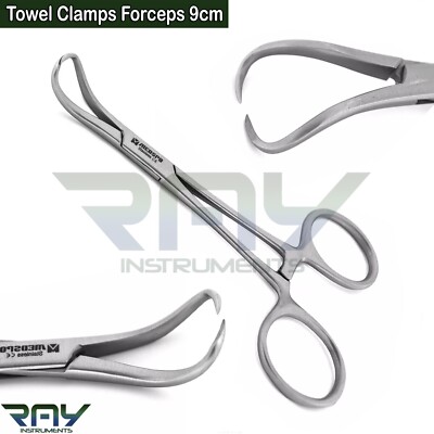 Surgical Backhaus Towel Clamp Veterinary Forceps Grasping Tissue ...