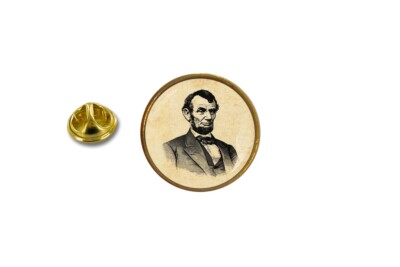 pins pin's badge metal lapel hat button abraham lincoln | eBay Australia