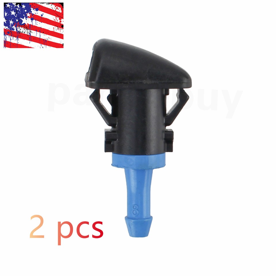 Fit for CHRYSLER 200 2011-2014 2x Windshield Washer Nozzle 68024312AB ...