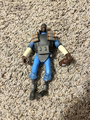 NECA Team Fortress 2 Blu Demoman Action Figure LOOSE DAMAGED READ DESC ...