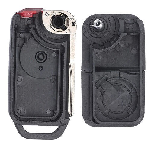 Replacement Flip Remote Key Shell Fob Case 1Button for Mercedes-Benz ...