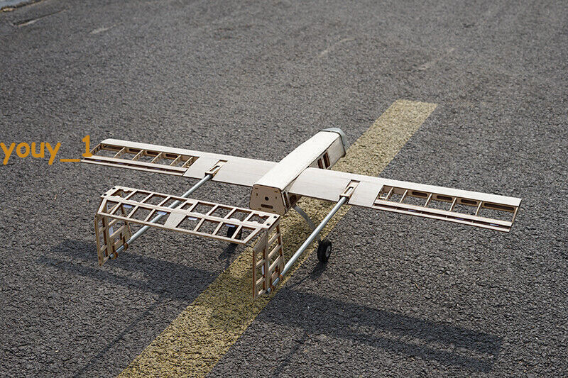 101cm DIY Assemble Viper-7 UAV FPV Wood Plane Airplane Kit Wingspan ...