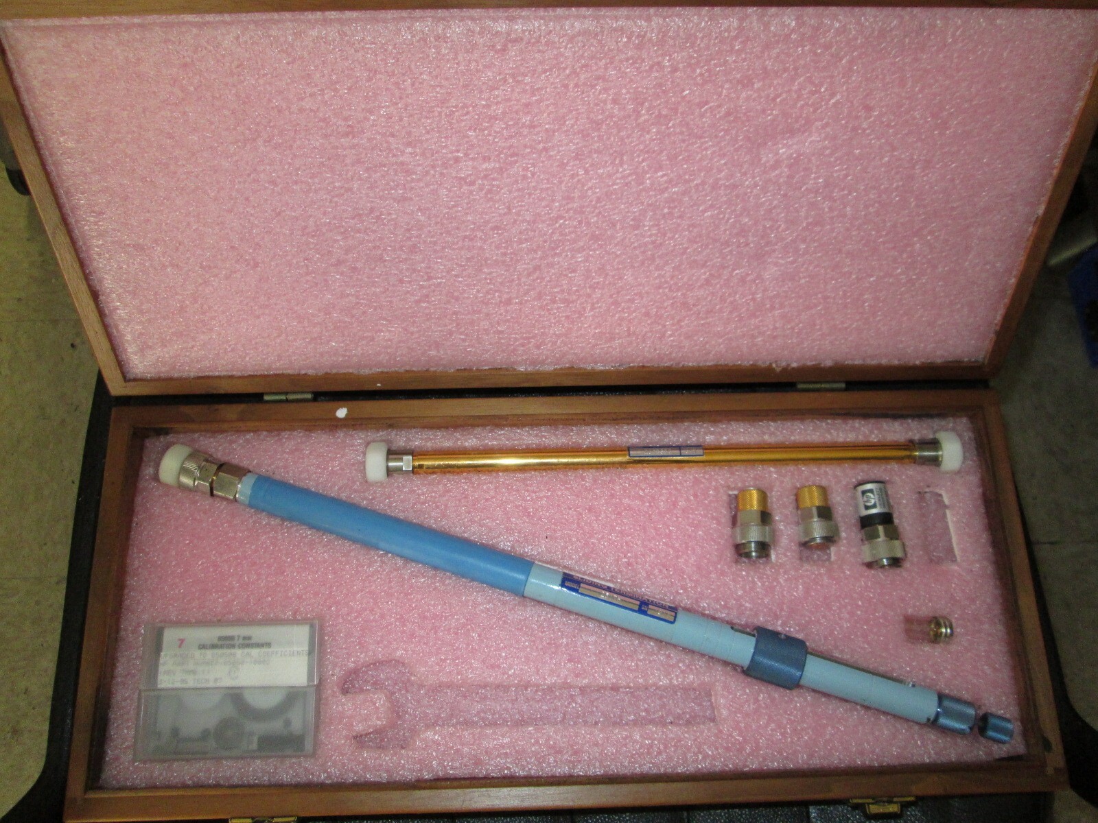 7mm Calibration Kit HP 85050A for HP 8510 System INCOMPLETE! READ ...