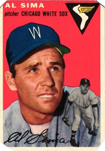 AL SIMA 1954 Topps #216 FREE SHIPPING B14R2S4P5 | eBay