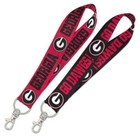 GEORGIA BULLDOGS UGA WRISTLET LANYARD KEY CHAIN 1" WIDTH W/ CLASP | eBay