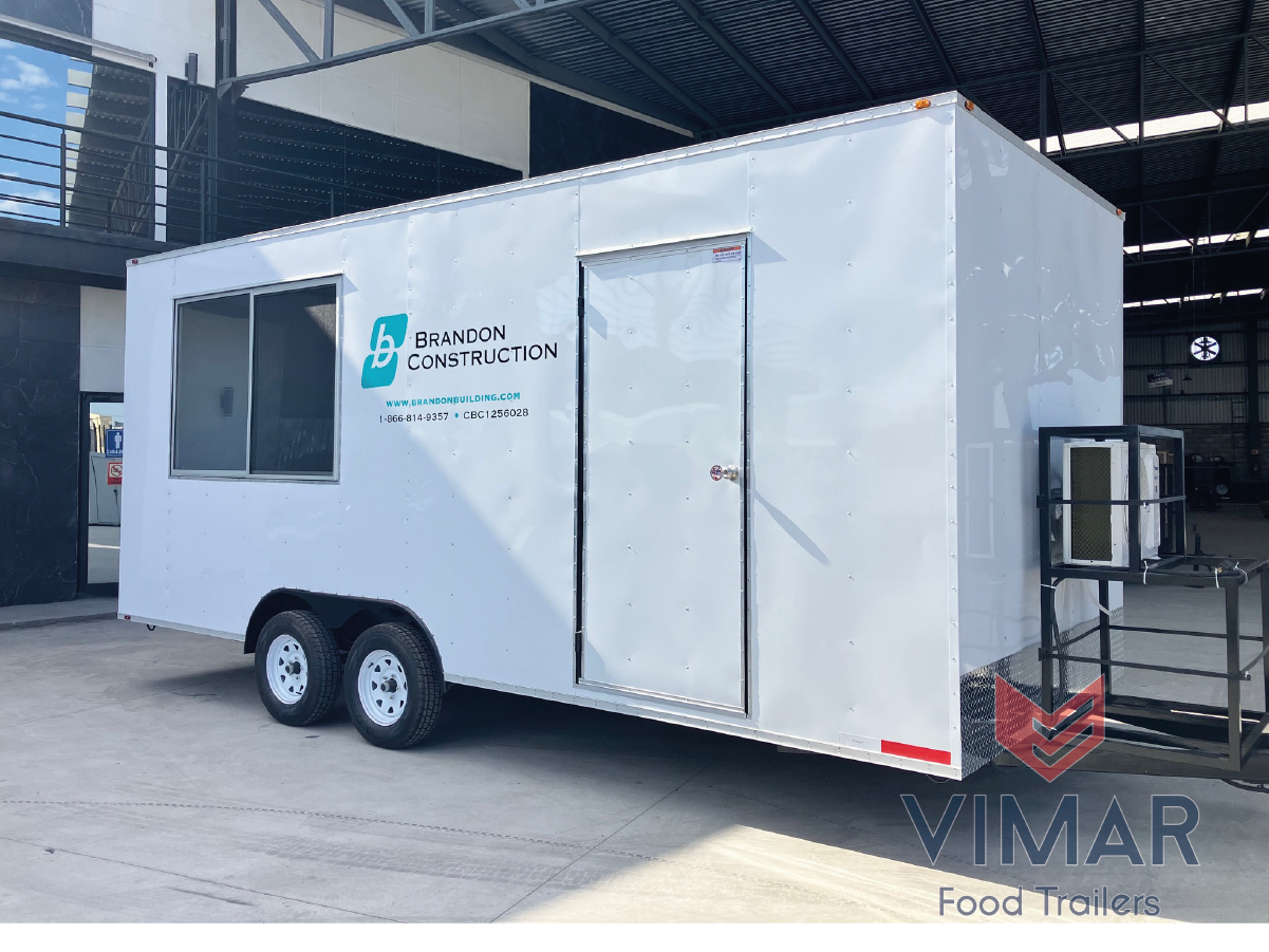 8x20 New Mobile Modular Jobsite Office Trailer, Custom Trailer Mfr ...