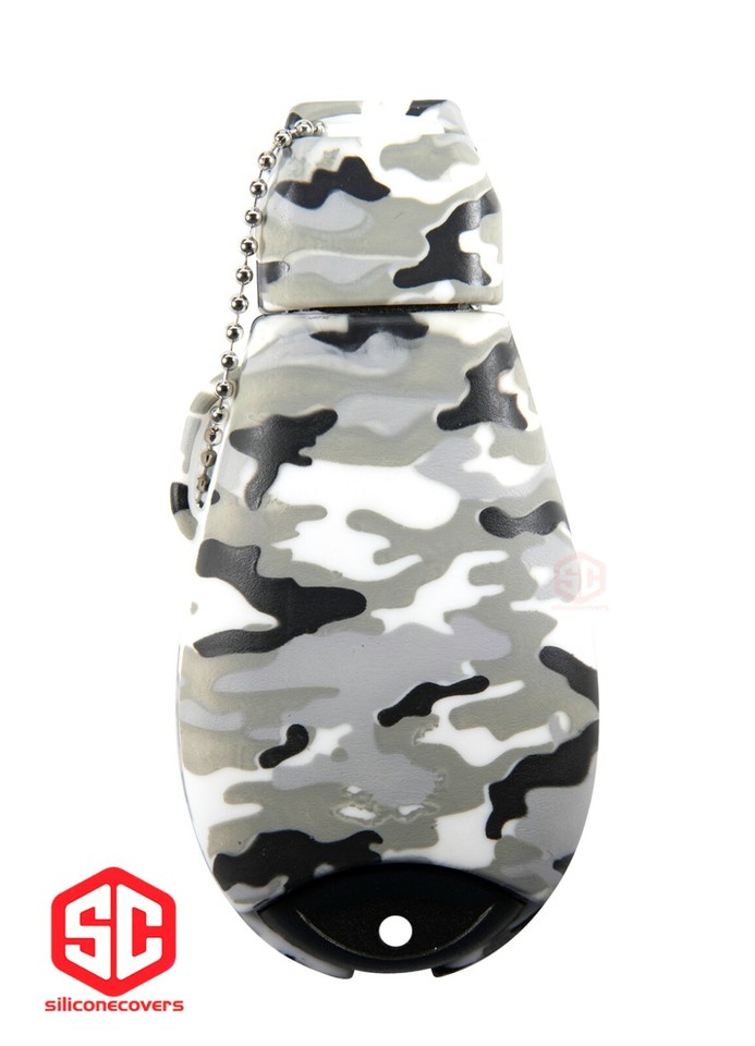 2x New Key Fob Remote Fobik Silicone Cover Fit / For Chrysler Dodge ...