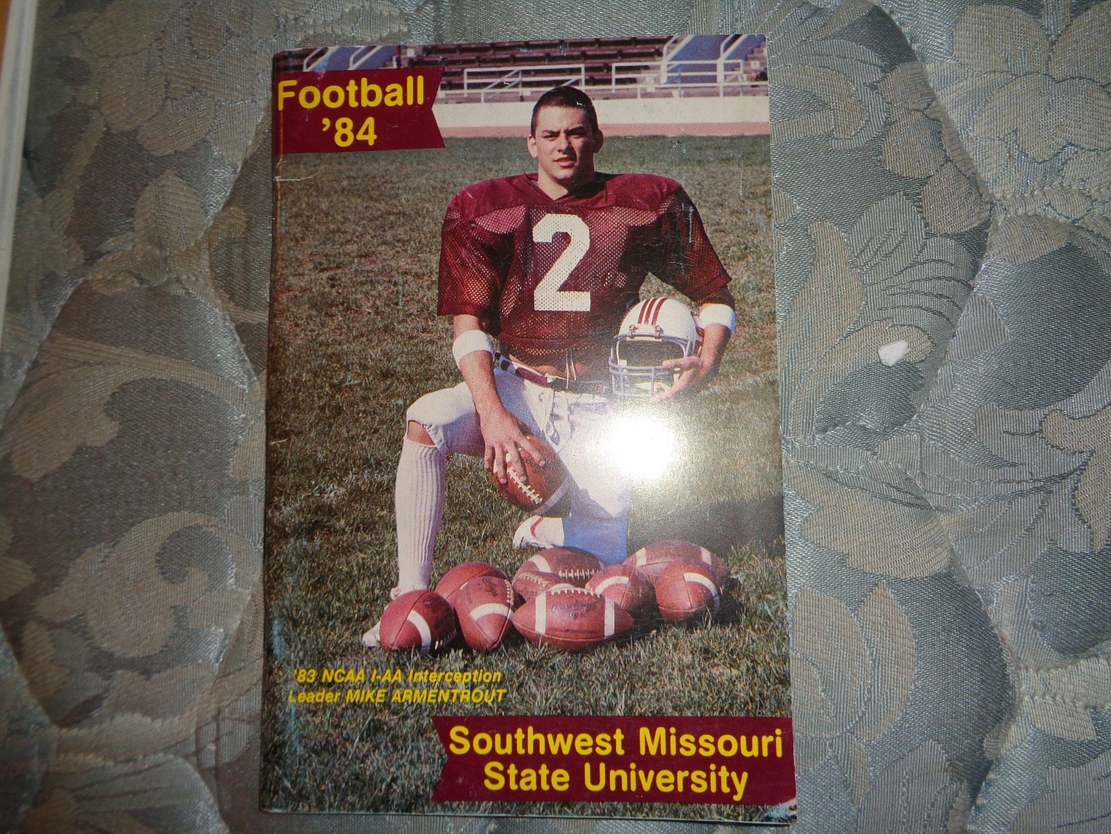 1984 SOUTHWEST MISSOURI STATE UNIVERSITY BEARS FOOTBALL MEDIA GUIDE ...