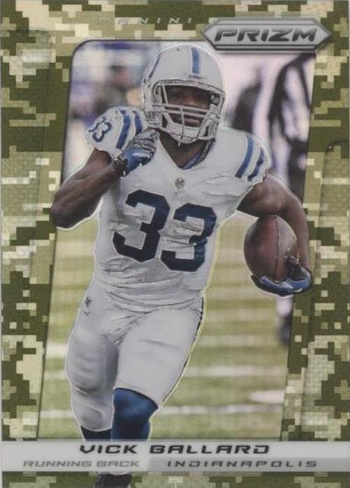 2013 Panini Prizm - Vick Ballard #36 Camo Prizm for sale online | eBay