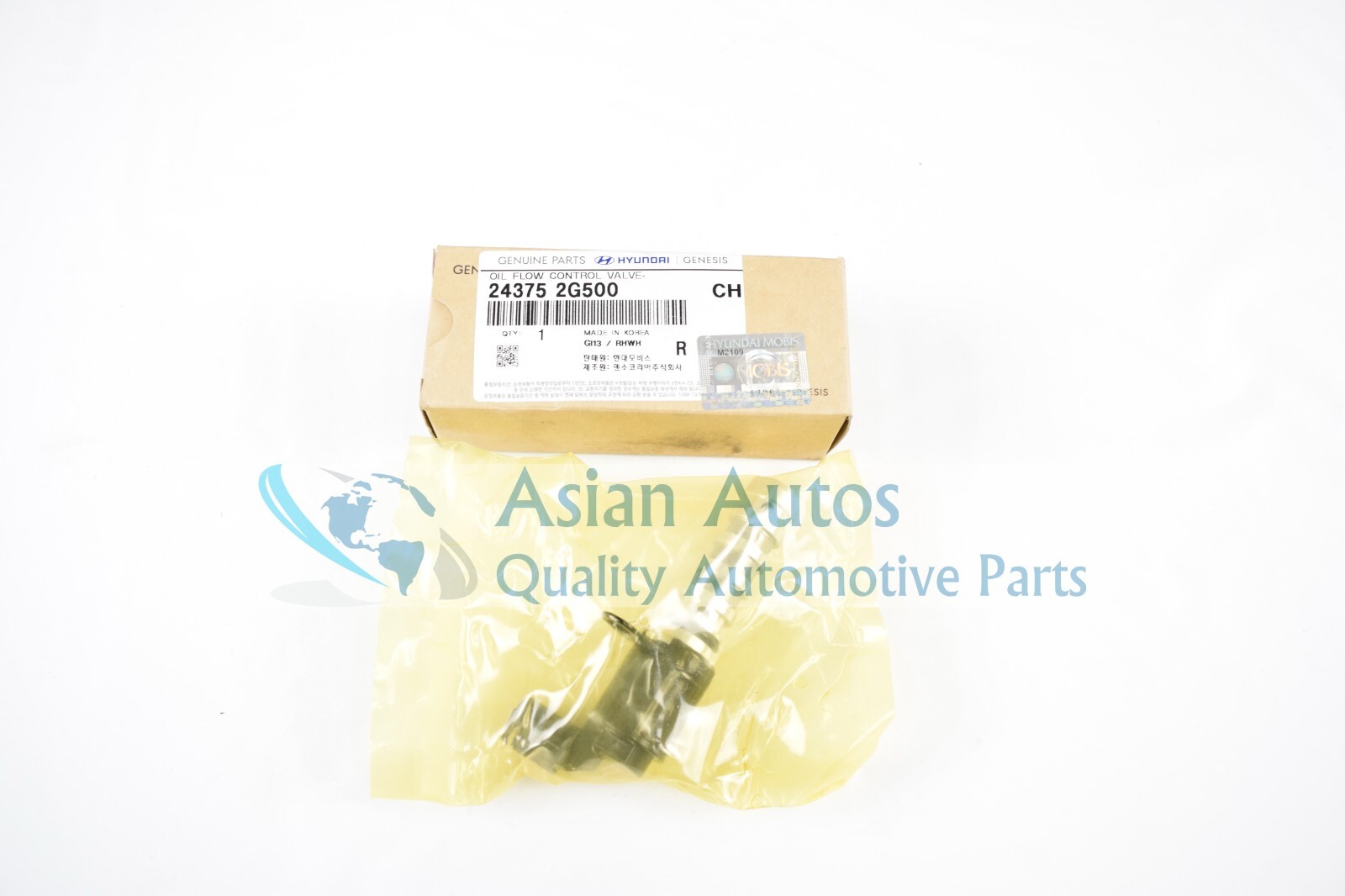 Genuine Hyundai 2011-2021 Variable Valve Timing Solenoid 243752G500 OEM ...