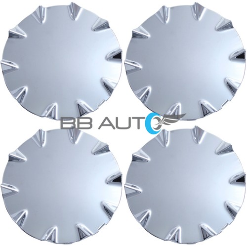 SET OF 4 NEW AFTERMARKET CHROME WHEEL CENTER CAPS FOR 2003-2006 ...