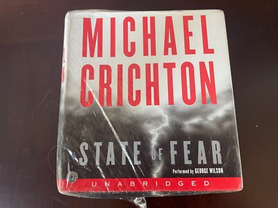 State of Fear by Michael Crichton (2004, Compact Disc) (SEE NOTE ...