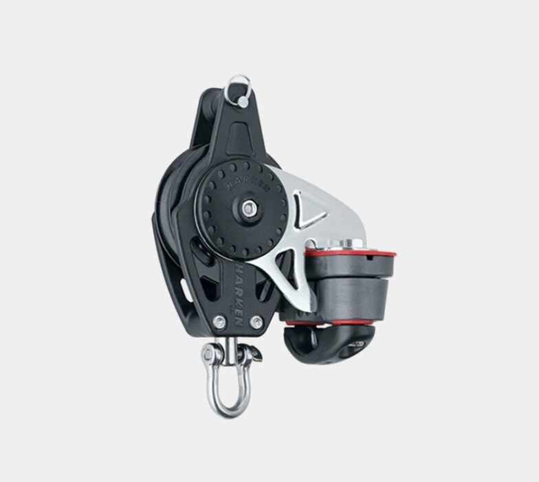 Harken 2616 57mm Single Carbo Air Sailboat Block With Cam Cleat ...