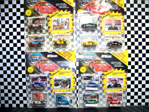 1990 1991 Racing Champions NASCAR Super Value Bonus Pack 4 Different ...