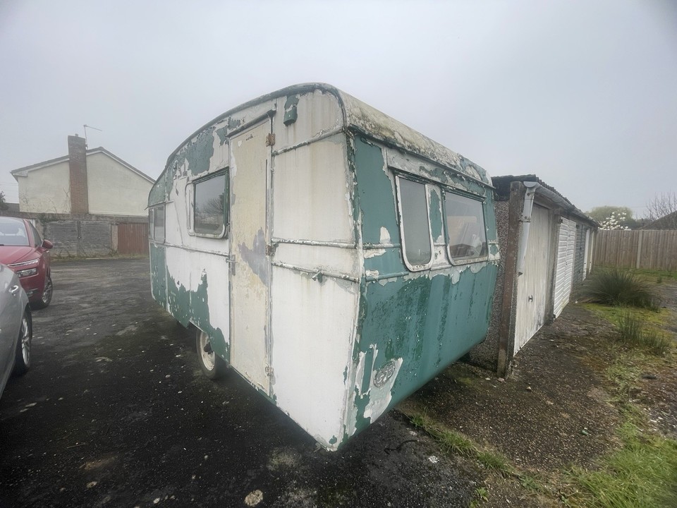 Rare 1960 Sprite Caravan Project | eBay UK