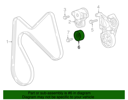GM Idler Pulley 94722018 | eBay
