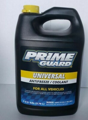 PRIME GUARD FULL STRENGHT ANTIFREEZE COOLANT YELLOW 1 GALLON LOCAL ...