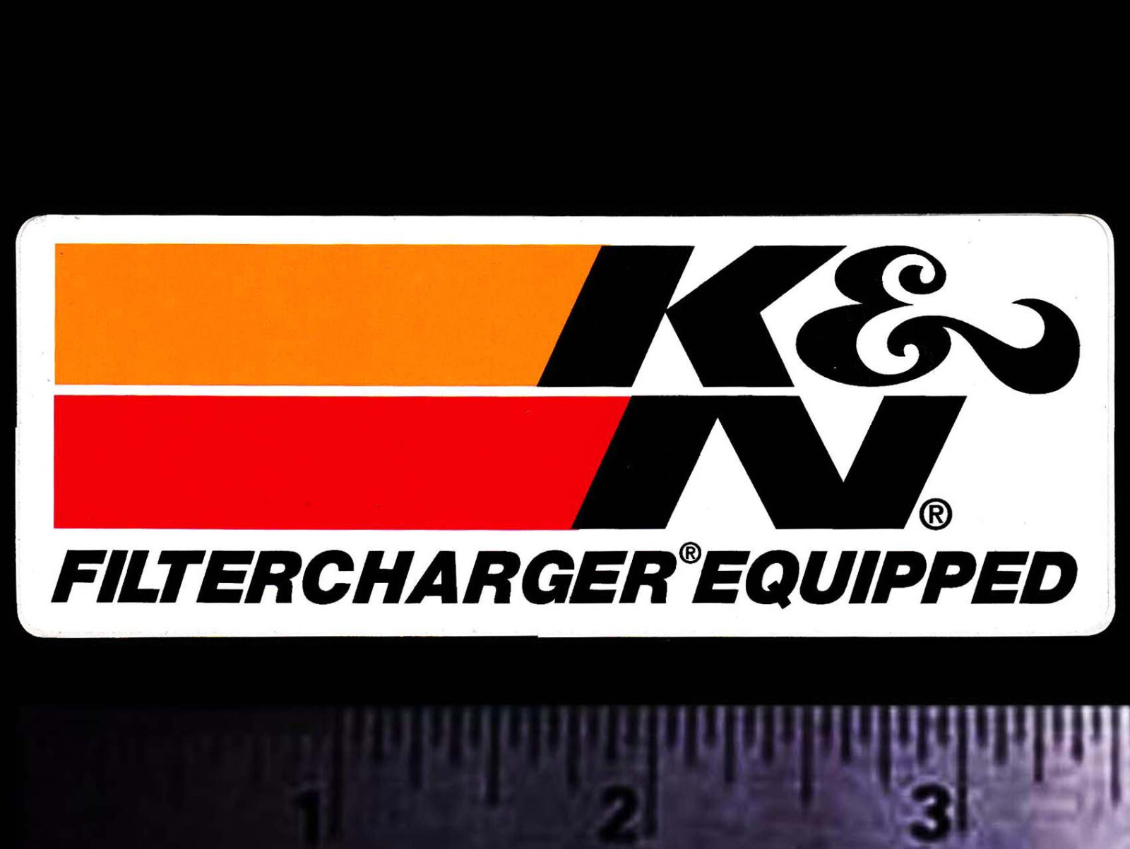 K & N Filtercharger Equipped - Original Vintage 80’s Racing Decal ...