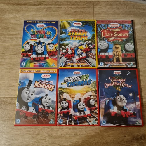Thomas & Friends 6 x Episode DVDs Colourful World Thomas' Christmas ...