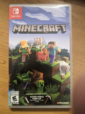 Minecraft Nintendo Switch Original Case & Cartridge Includes Mario Mash ...