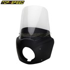 Front Headlight Fairing Cover W/15" Windshield For Harley Dyna FXDWG ...