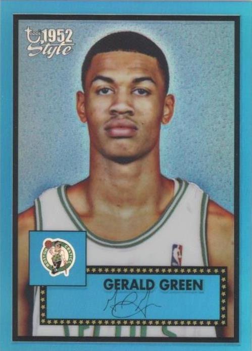 2005-06 Topps 1952 Style - Gerald Green #135 Chrome Blue Refractor /149 ...
