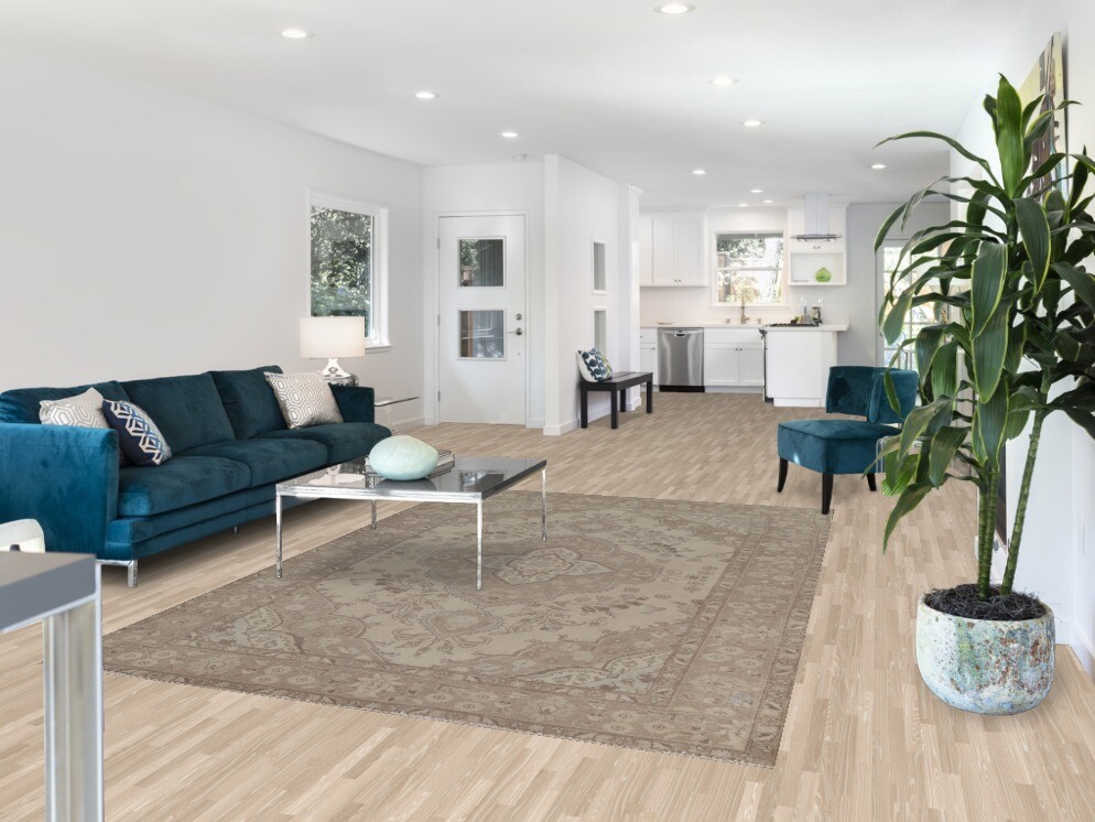 Distressed Wool Traditional Muted Rug 6x9 Handmade Living Room Dining ...