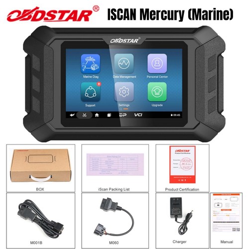 OBDSTAR iScan for MERCURY Marine Diagnostic Scanner tool Code Reader ...