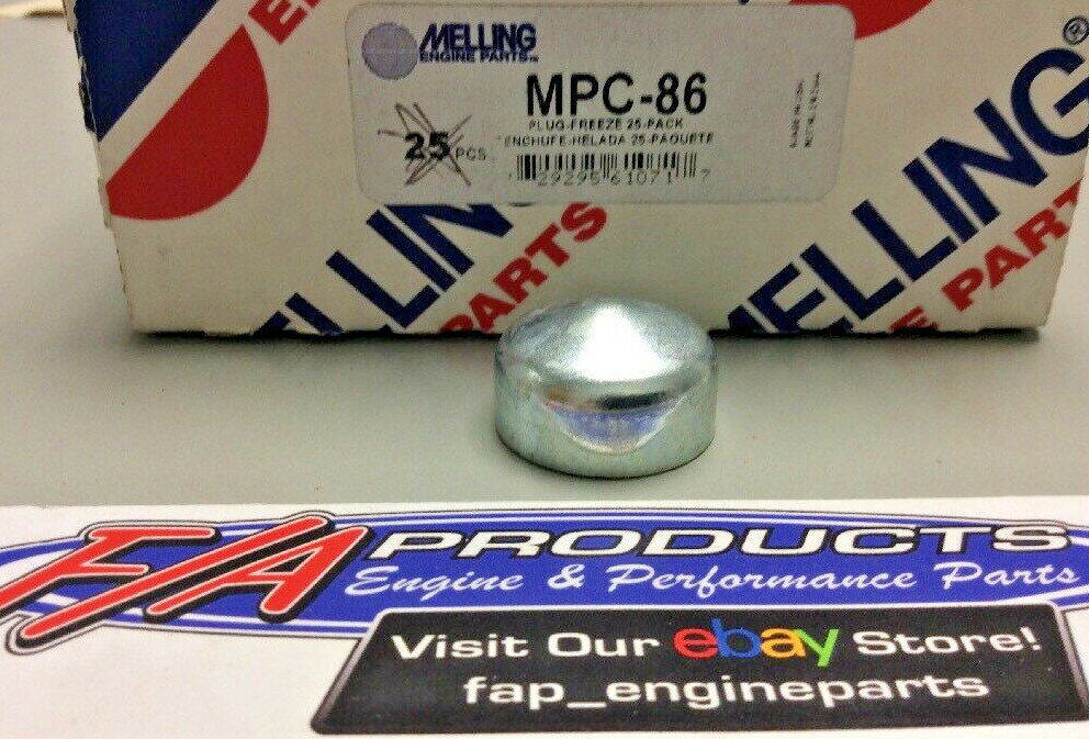 Melling MPC-86 Steel 1-1/16" Expansion Plugs Deep Cup Engine Freeze Out ...