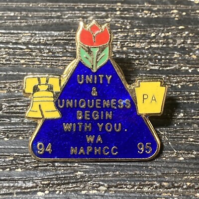 Unity And Uniqueness Begin With You Lapel Pin Vest Collectible EUC K263 ...