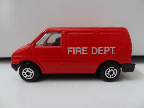 NICE!! Maisto VW Volkswagen Caravelle Fire Dept 128 - | eBay