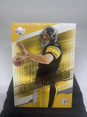 2004 Upper Deck Rookie Prospects RPBR Ben Roethlisberger Rookie RC ...